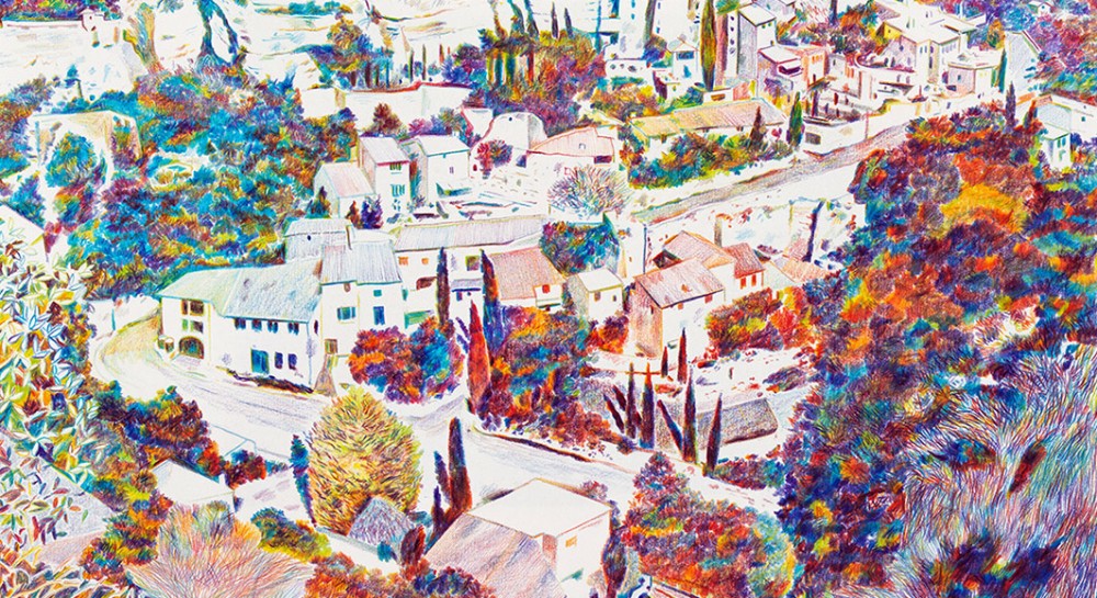 Provence (Drawing) - David McMillan